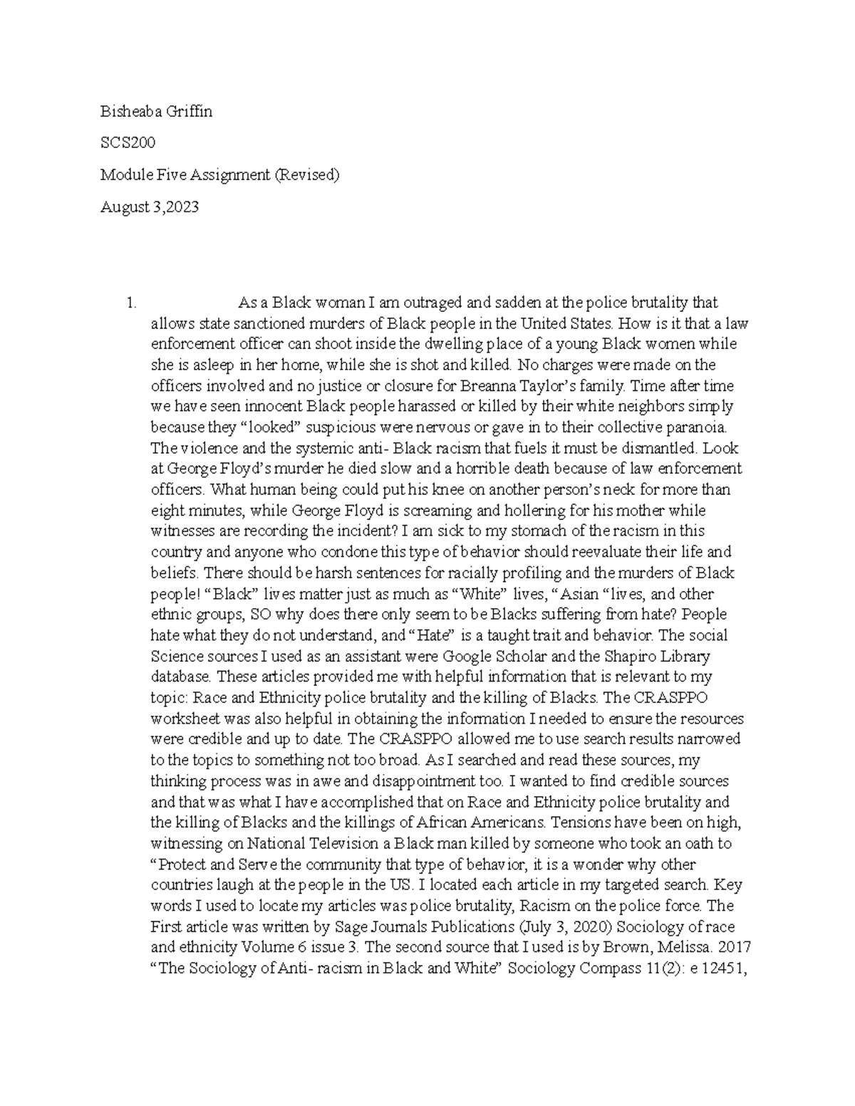 Module 5 project - classwork on social science research - Bisheaba ...