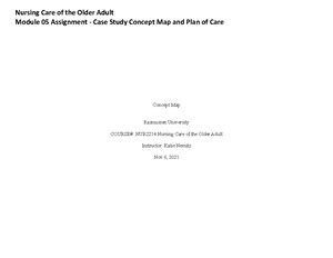 Module 02 assignment NCOA - Running head: Module 02 – Course Project 1 Rasmussen College Module ...