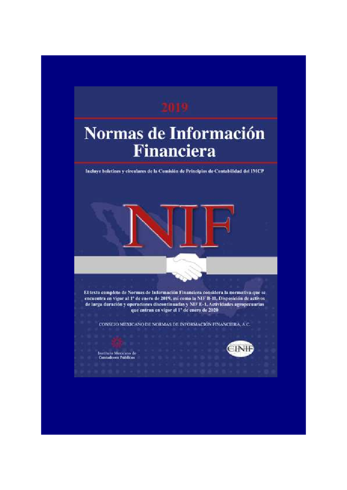 NIF A7 - DESCRIPCIÓN DE LA NIF A7 - Normas de Información Financiera Encluye boletines y ...