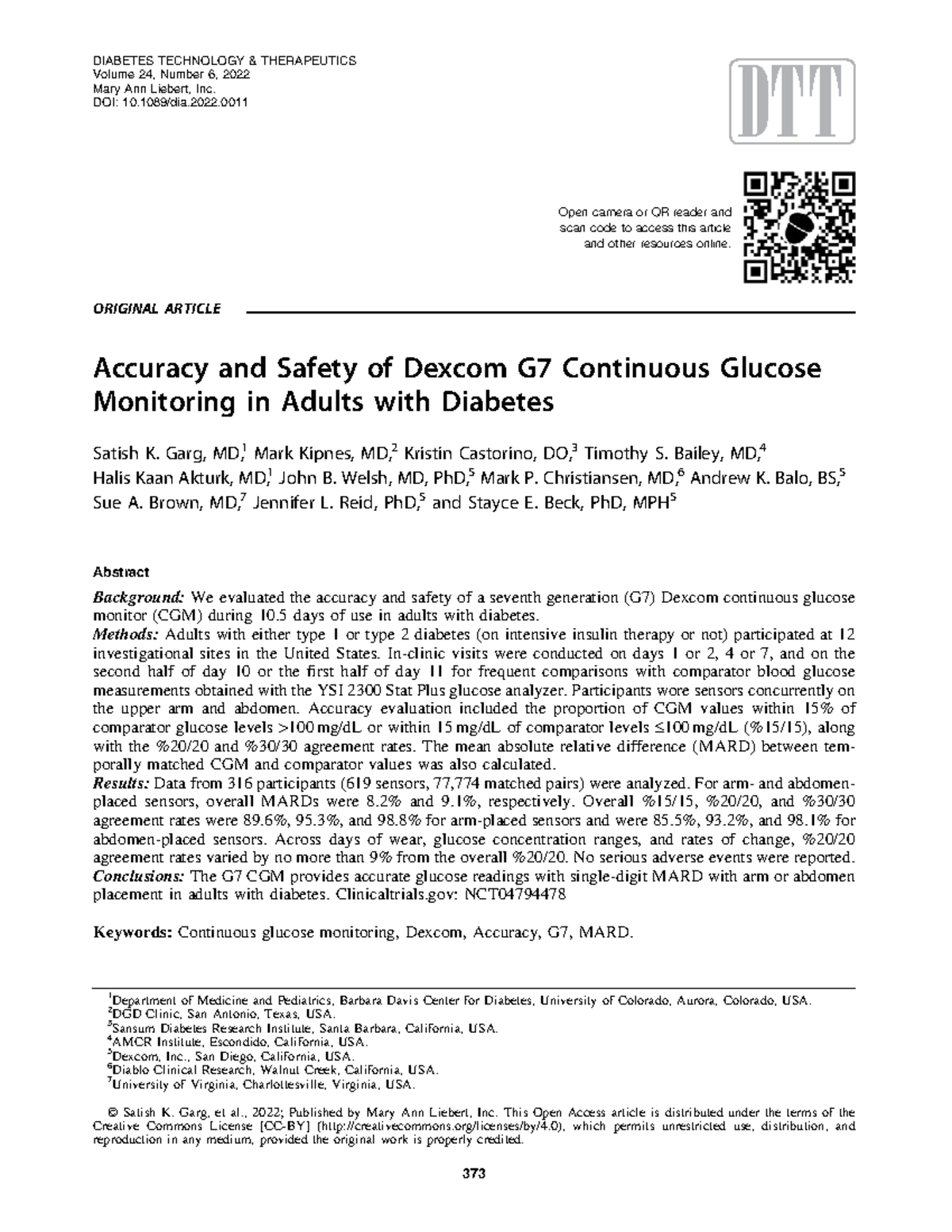 Dia - Dexcom - Open camera or QR reader and scan code to access this ...