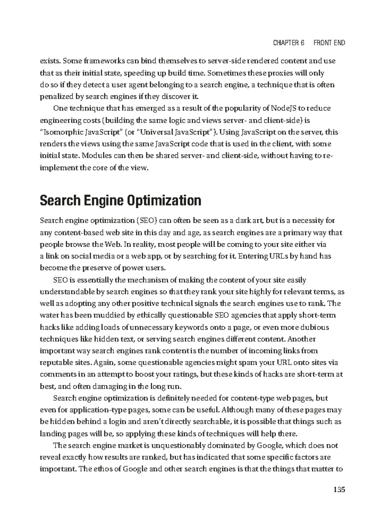 Web development notes (30) - 135 exists. Some frameworks can bind ...