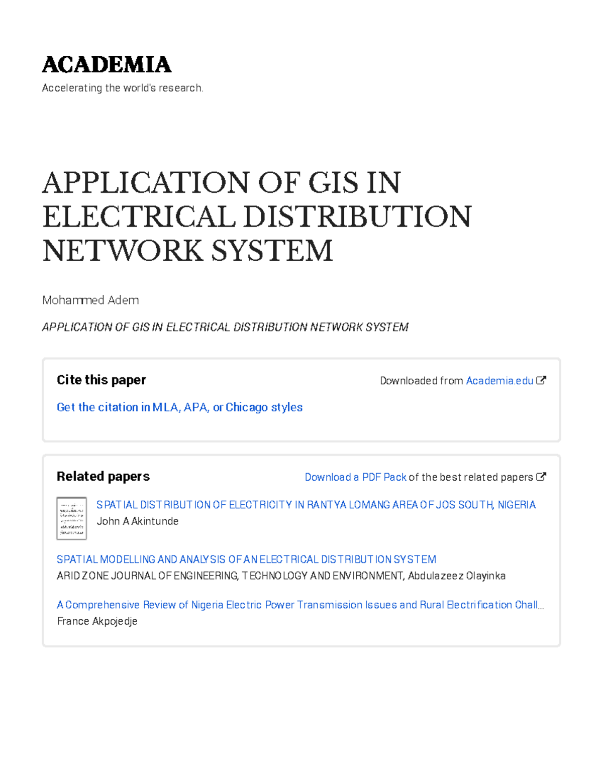 10mapping power distribution network using GIS technology ...
