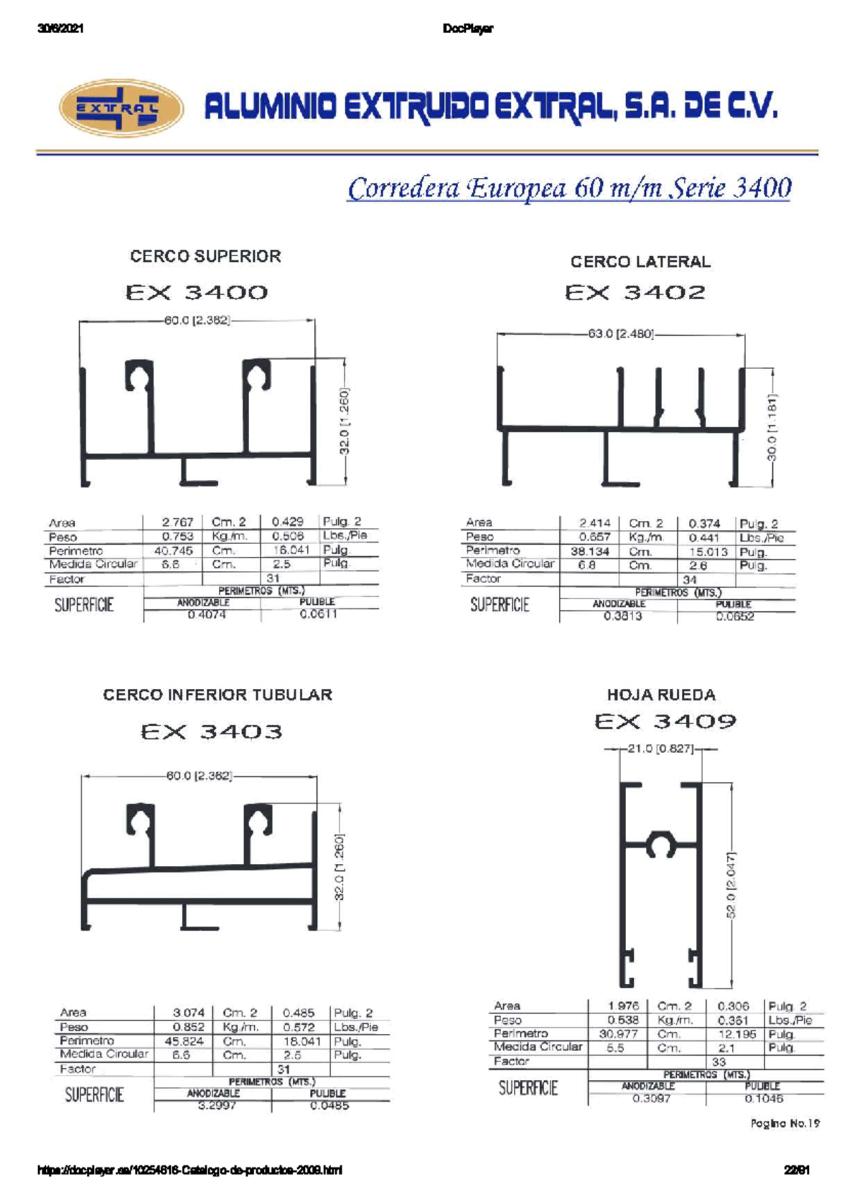 Ventana corrediza - ,,,,,,,,,,,,,,, - 30/6/2021 DocPlayer EXTRAL ...