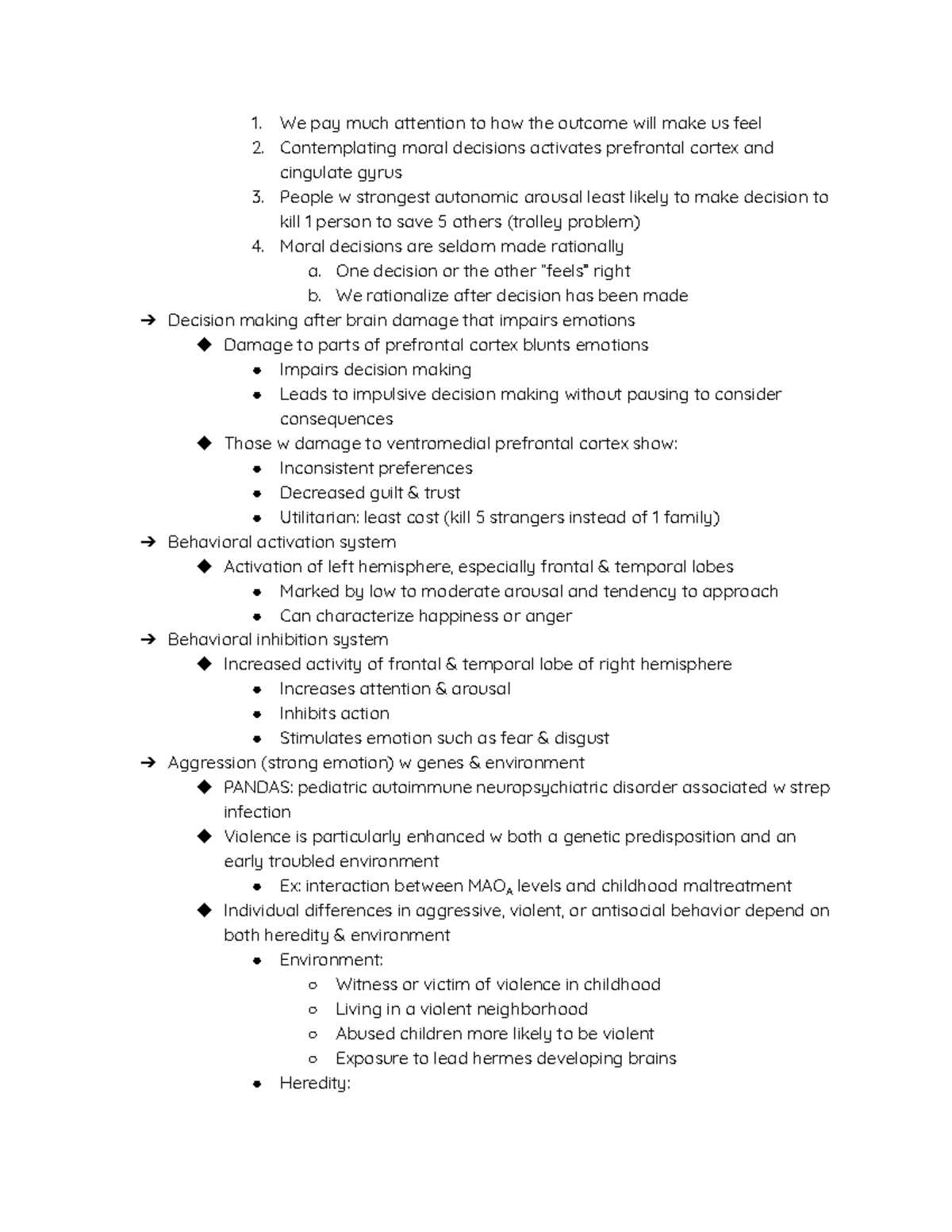PSY 222 Notes pt3 - Professor: Corrinne C. Lim-Kessler PART 3 - Studocu