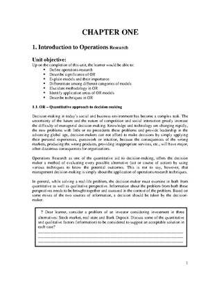 Pdf file introduction to management - CHAPTER 1 NATURE OF MANAGEMENT ...