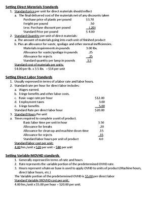 BA 213 Chpt. 8 - To help future students get started - Sales Budget ...