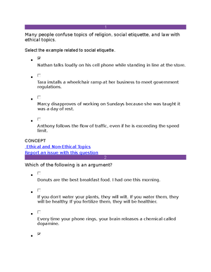 Sophia Introduction to Ethics Milestone unit 3 - Sophia Introduction to ...