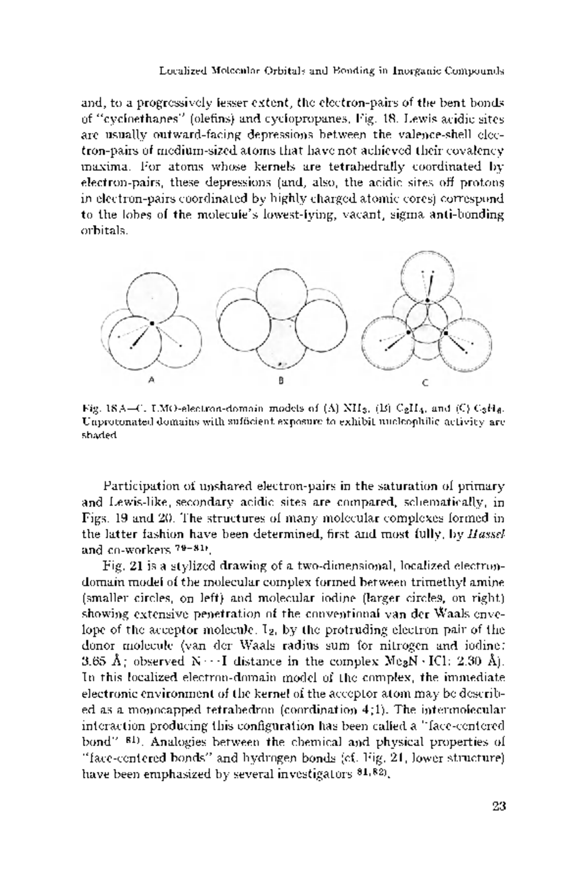 Inorganic and analytical chemistry 9 - Localized Molecular Orbitals and ...