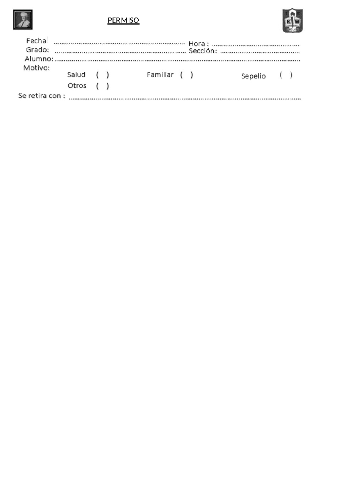 Permiso - fhfhf - Cuidado Humanizado al Adulto - PERMISO - Studocu