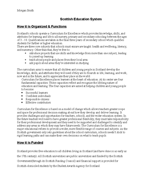 Education Everywhere Final copy - Scottish Education System How it is ...