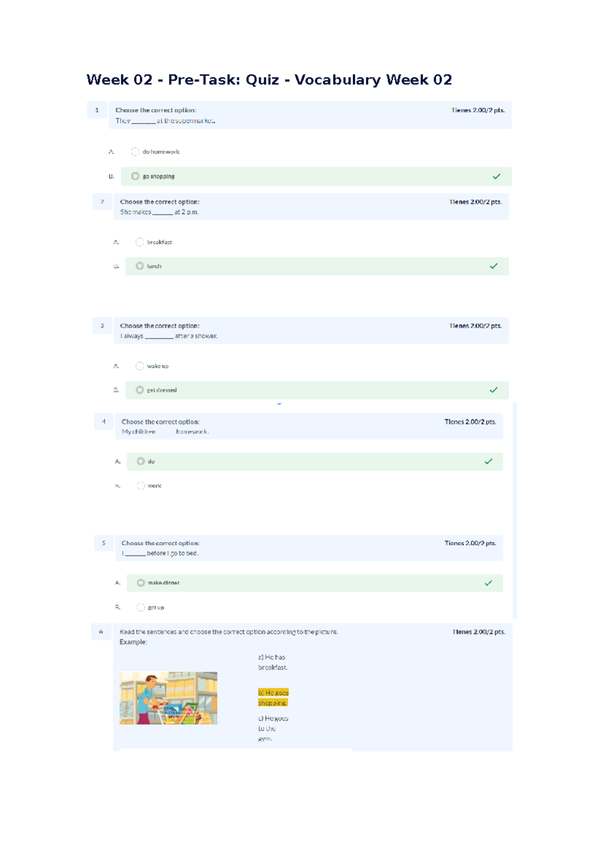 Week 02 - Pre-Task Quiz - Vocabulary Week 02 - Week 02 Quiz Vocabulary ...