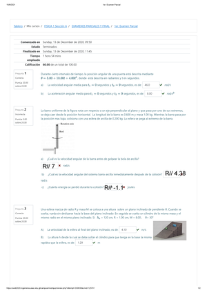 Torque-2 - Formulas - fisica1 - Studocu
