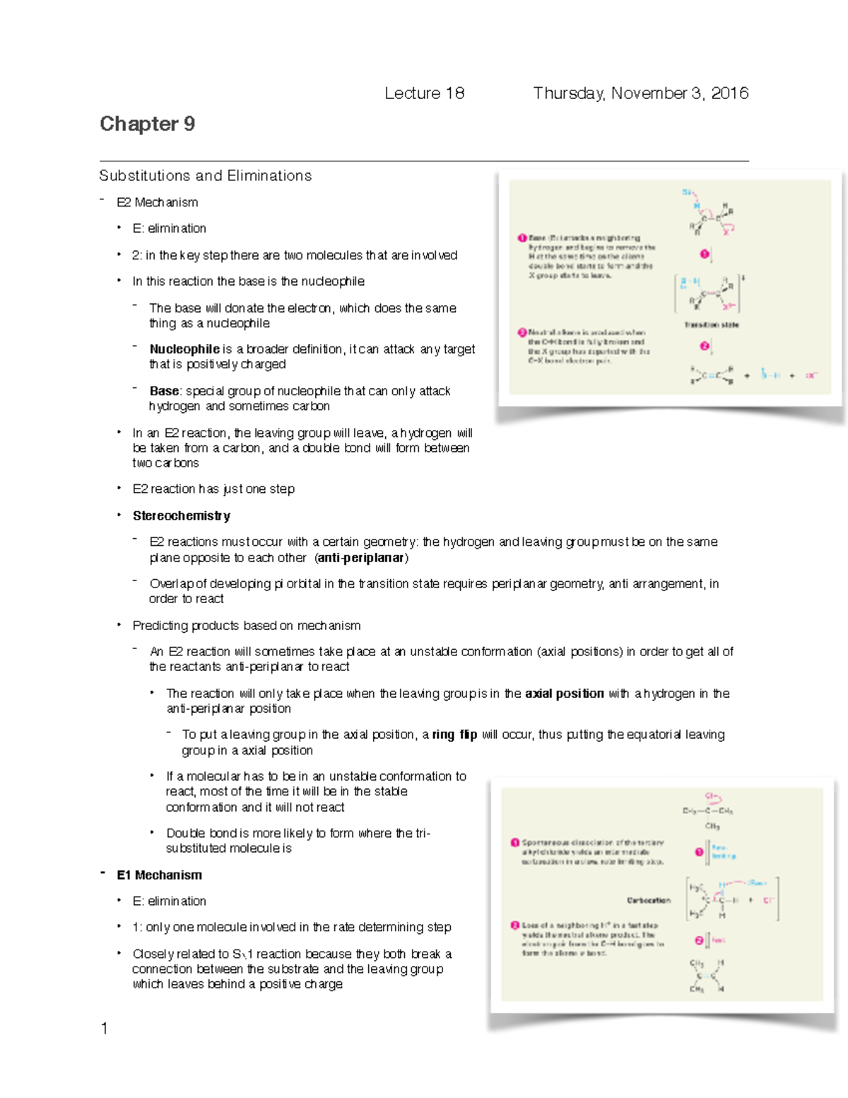 Lecture 18 - Lecture 18 Thursday, November 3, 2016 Chapter 9 ...