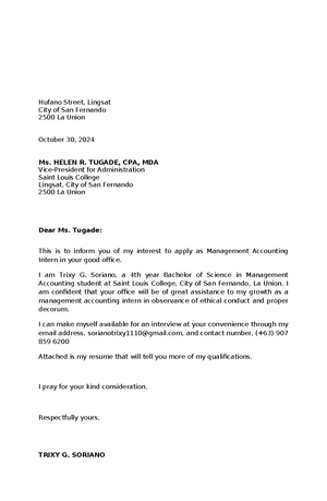 Endorsement Letter - yttftyfty - Saint Louis College City of San ...