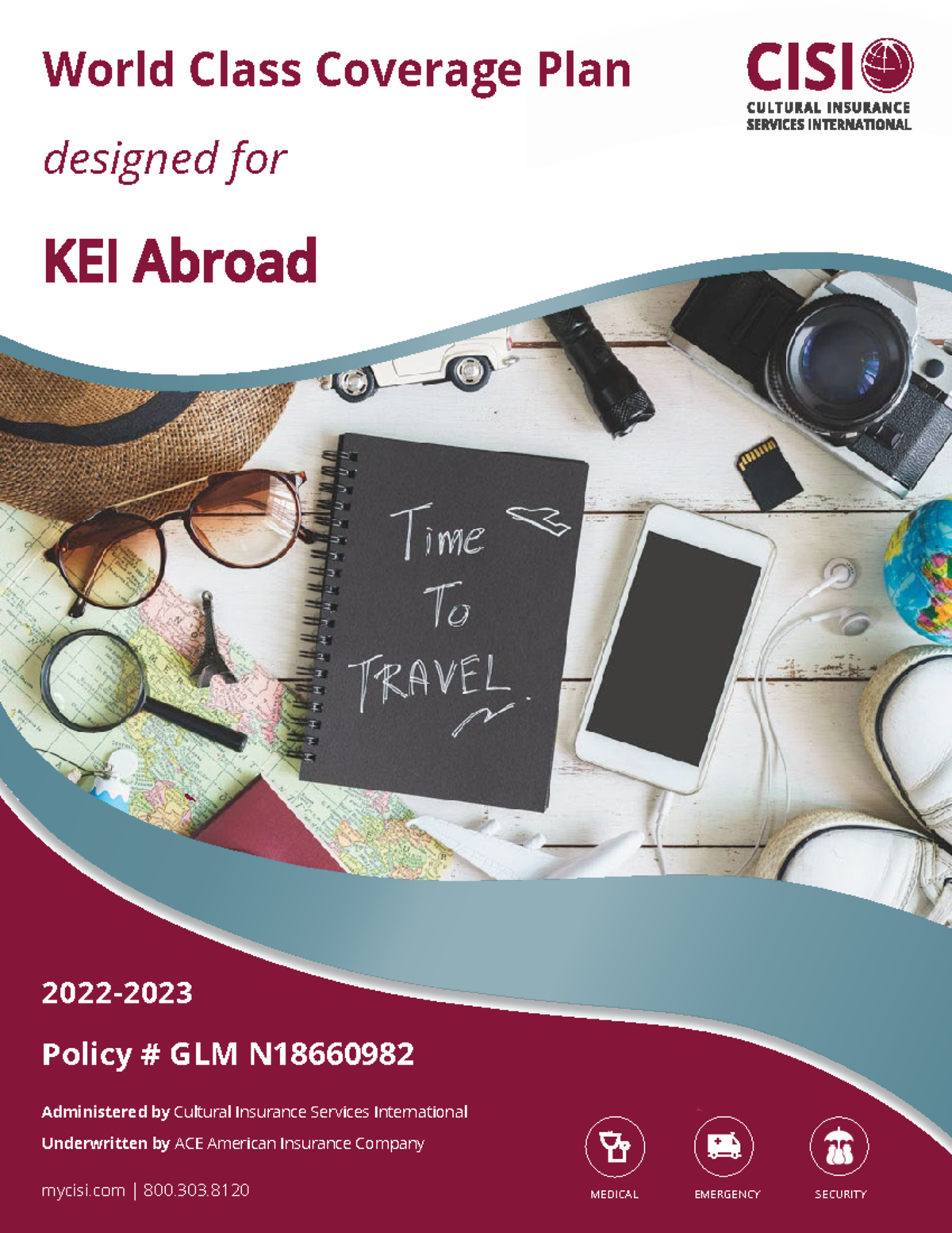 CISI Insurance (students) - MEDICAL EMERGENCY SECURITY World Class ...