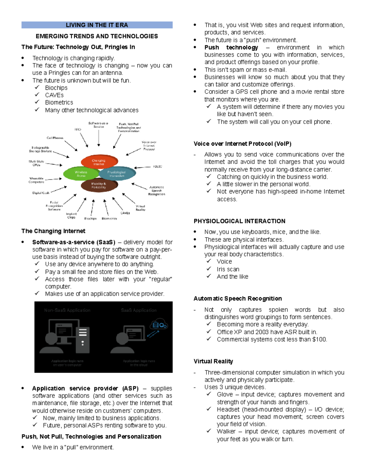 Module 6 - Emerging Trends AND Technologies - LIVING IN THE IT ERA ...