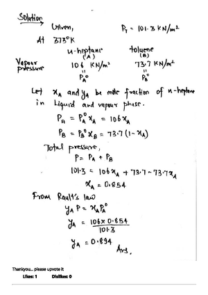 TUT 4 Drying - 2023 SPS360S Tutorial 4 Questions Drying S. SHOKO Hand in Q3 , Q4 and Q Deadline ...