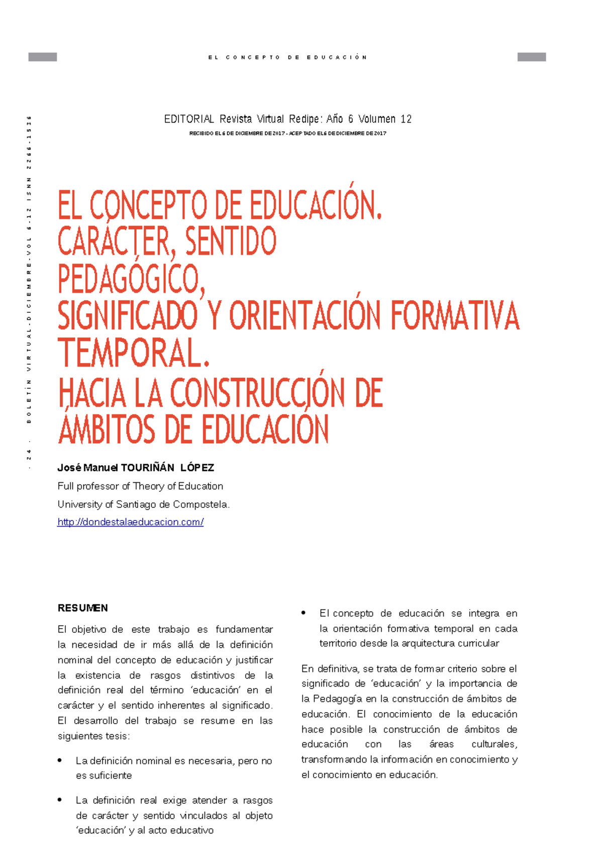 Dialnet-Editorial El Concepto De Educacion Caracter Sentido Pedag ...