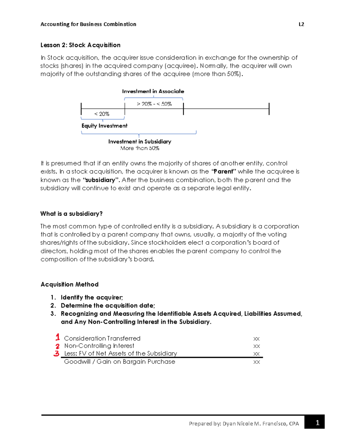 02 Lec Stock Acquisition - Lesson 2: Stock Acquisition In Stock ...