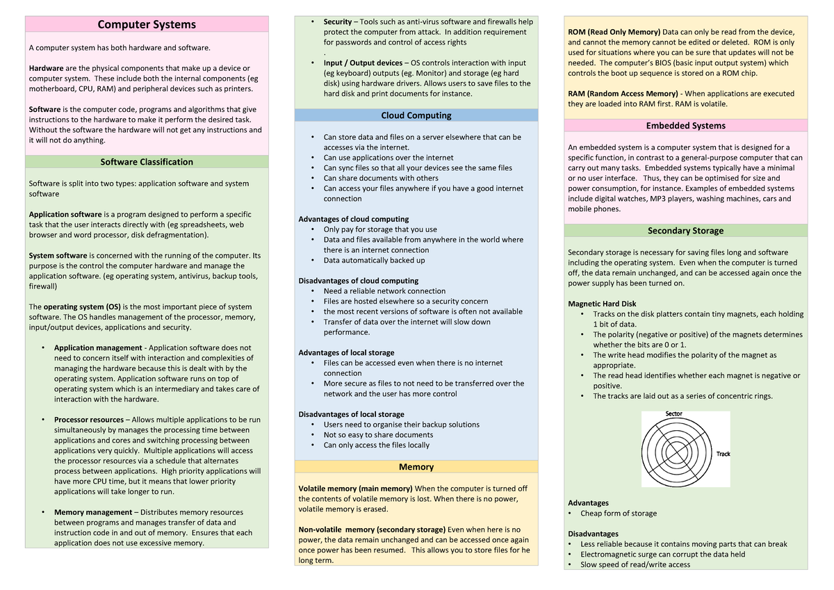 65e7451d1f114 - Skibidi - Computer Systems A computer system has both ...