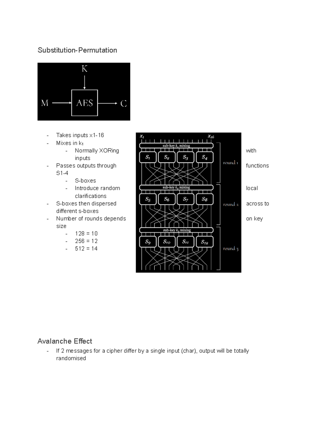 211024 - Lecture 14 - Substitution-Permutation, Feistel and Sponges ...