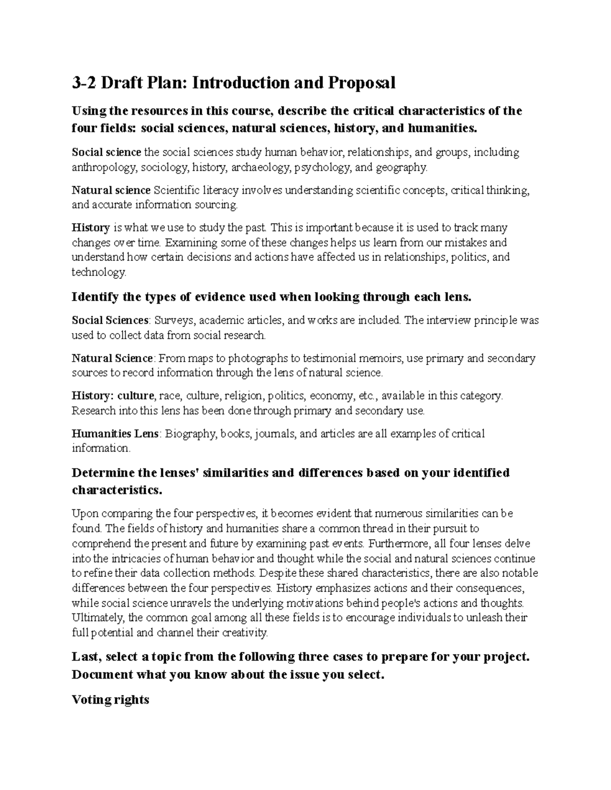 3-2 2 - IT 200 - 3-2 Draft Plan: Introduction and Proposal Using the ...