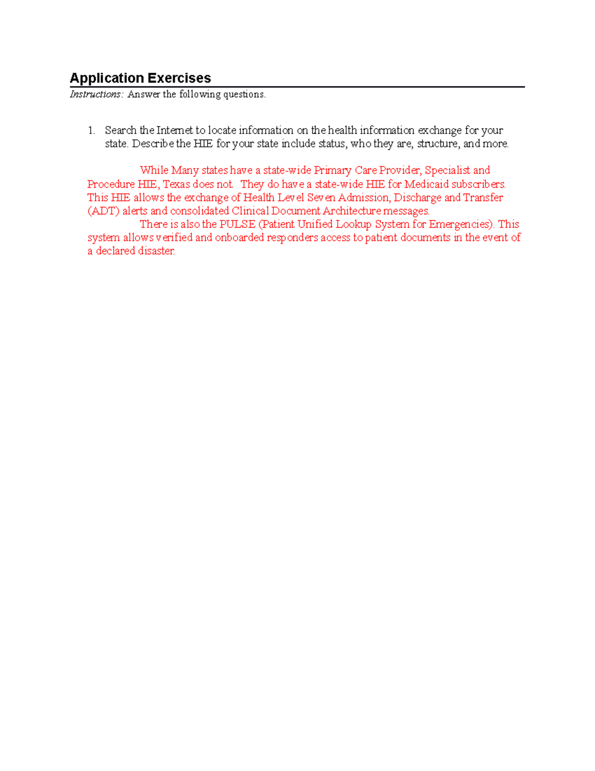 Unit 6 Workbook Assignment - Application Exercises Instructions: Answer ...