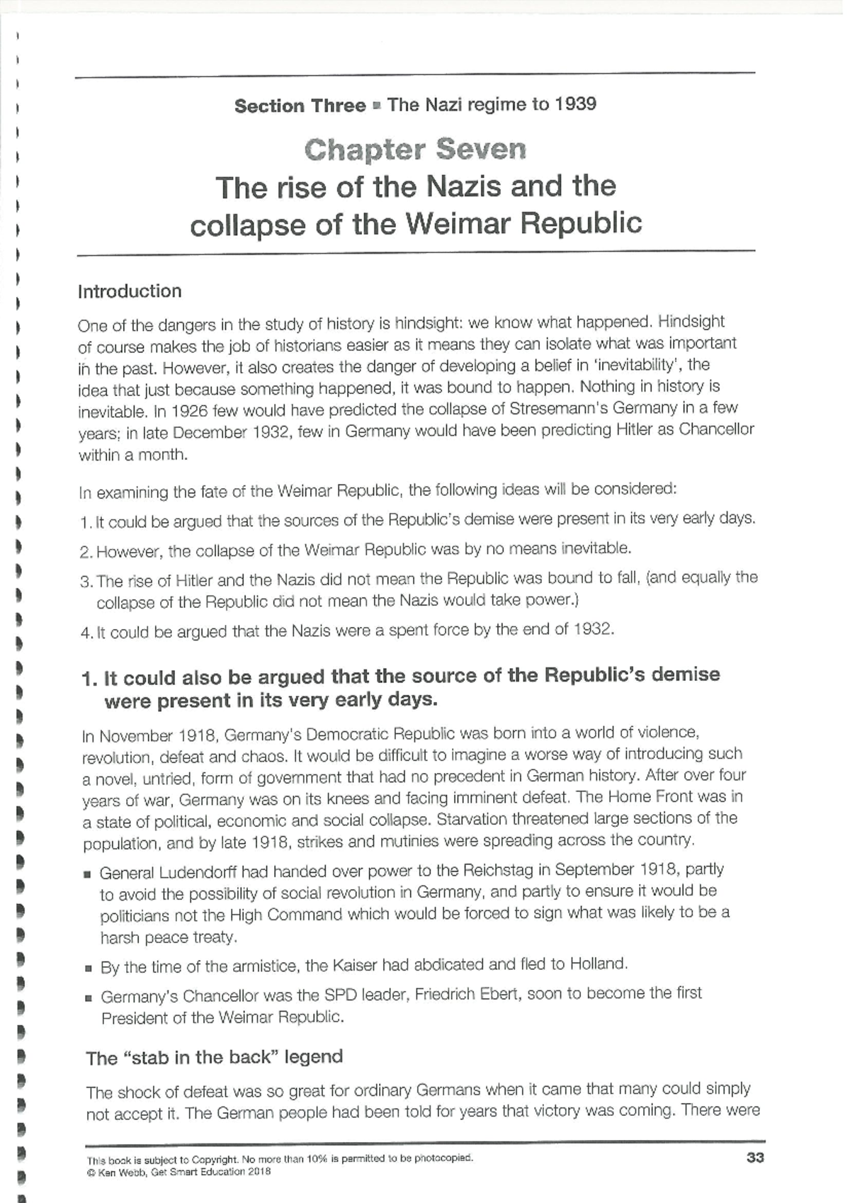 Ch 7 to 10 Ken Webb Power and Authority - Studocu