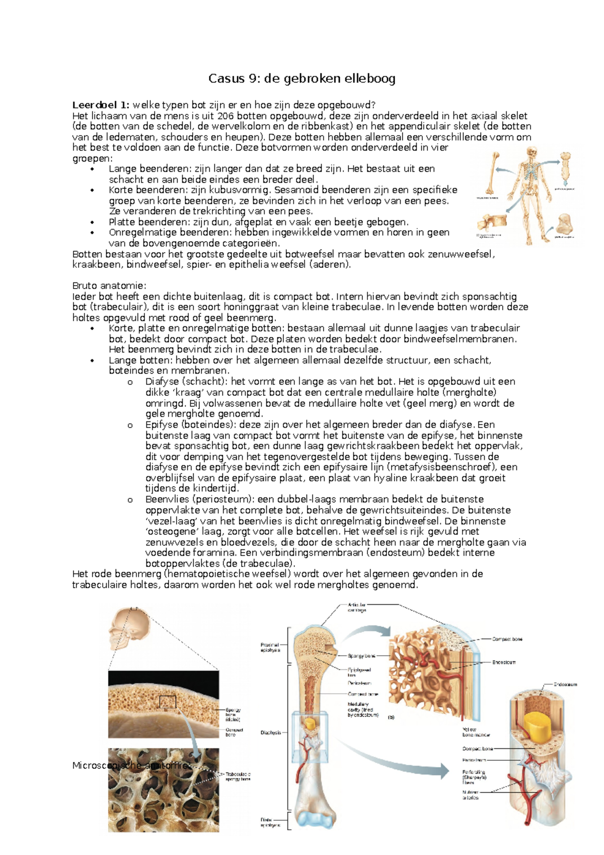 Casus 9. de gebroken elleboog - Casus 9: de gebroken elleboog Leerdoel ...