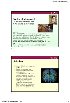 Lab Visit Guidelines - PHOL0004 lab visits: 2023 Overview: The lab ...