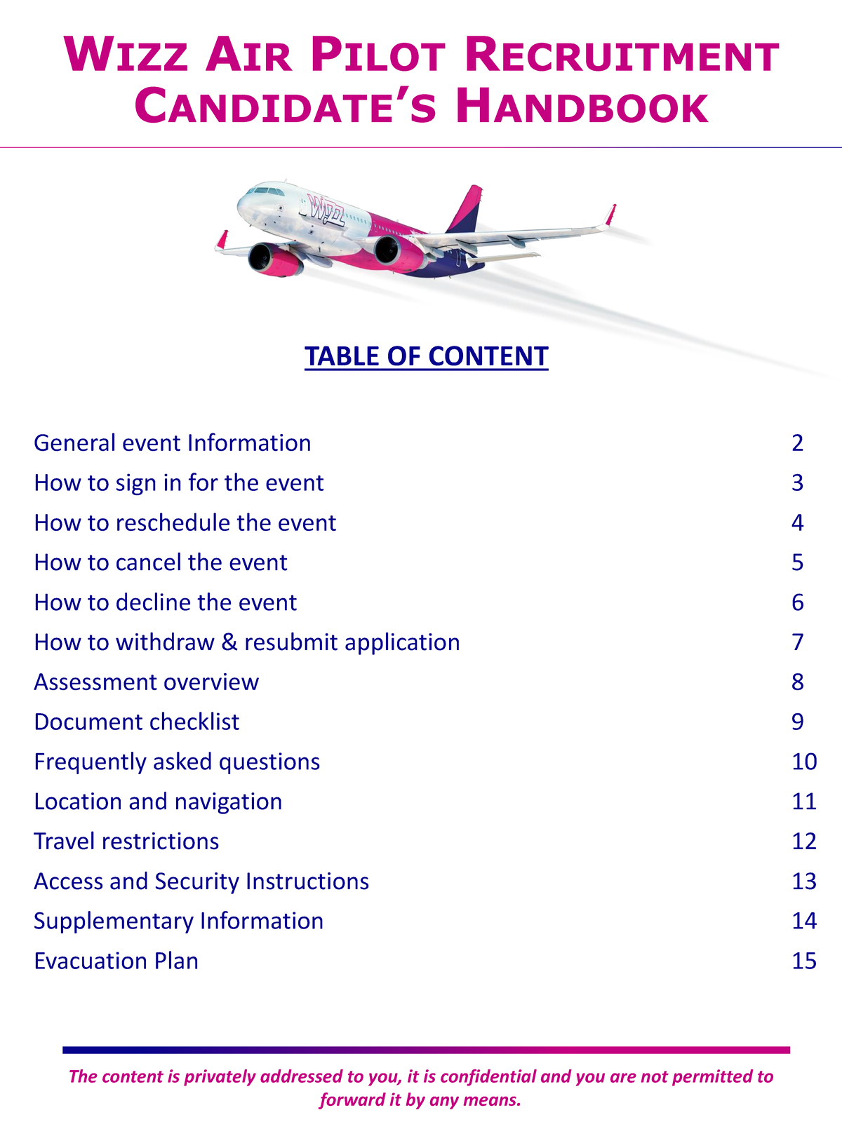 Candidates Booklet 2022ver7 - WIZZ AIR PILOT RECRUITMENT CANDIDATE’S ...