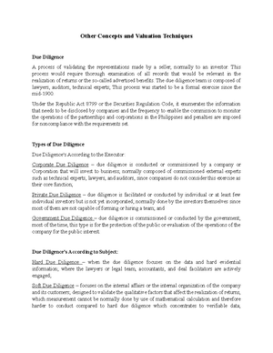 Income Based Valuation - INCOME BASED VALUATION Income based approaches ...
