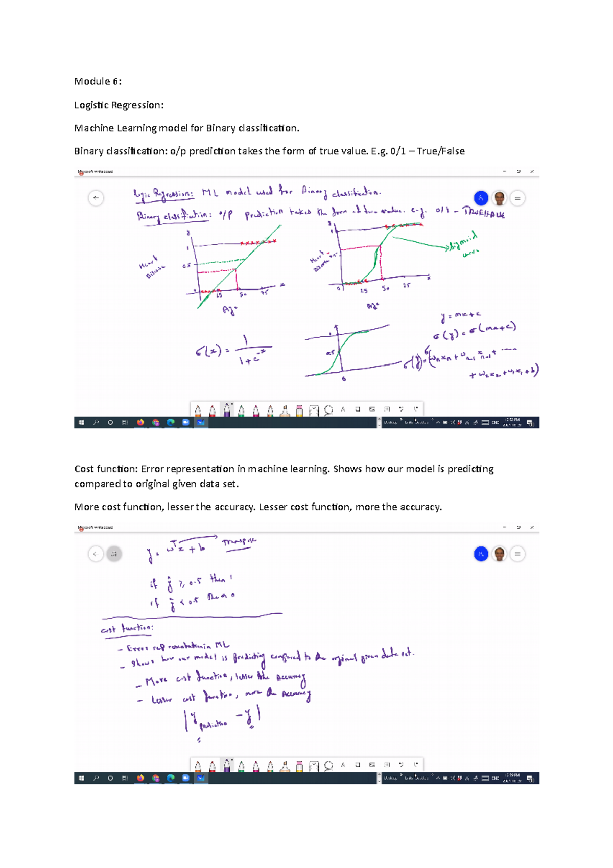 Module 6 Program Solved for Fall 2021 - Module 6: Logistic Regression ...