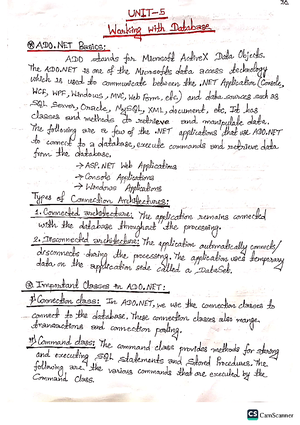 NCC UNIT-7 - NCC Unit 7 - Bachelors in Science Computer Science - Studocu