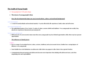 Pdhpe Resources - Assessment Task - Health Priorities in Australia ...