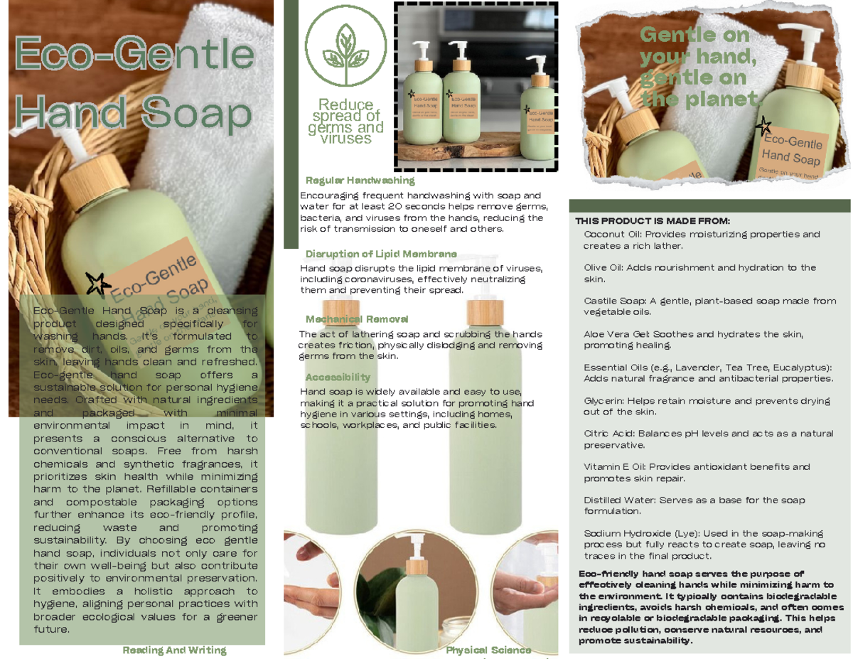 Thematic - nn/a - Eco-Gentle Hand Soap Eco-Gentle Hand Soap Regular ...