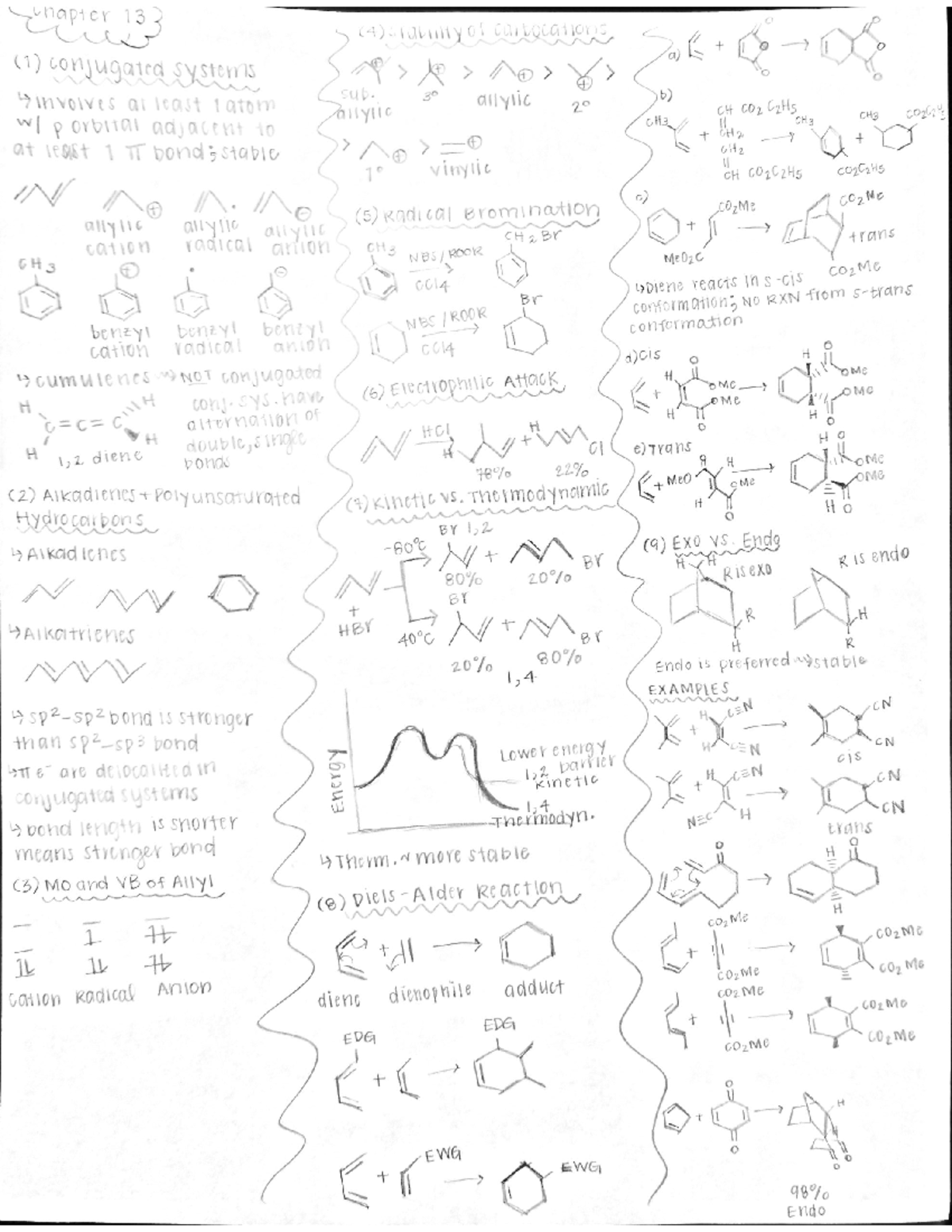 Chapter 13 - Organic Chemistry - AS.030.205. - Studocu