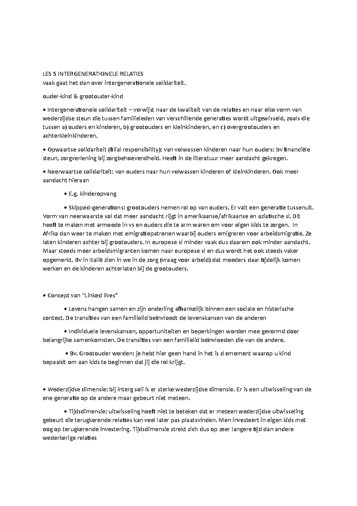 Les 5 intergenerationele solidariteit academiejaar 2021-2022 ...