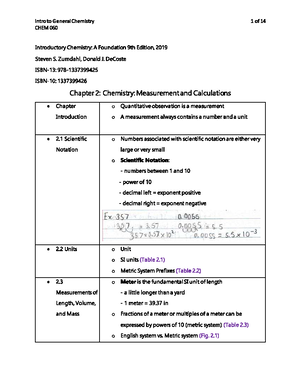 Chem 60 ch 9 - notes - CHEM 060 - Studocu