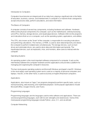 all codes required for practicles - Computer Fundamentals - Studocu