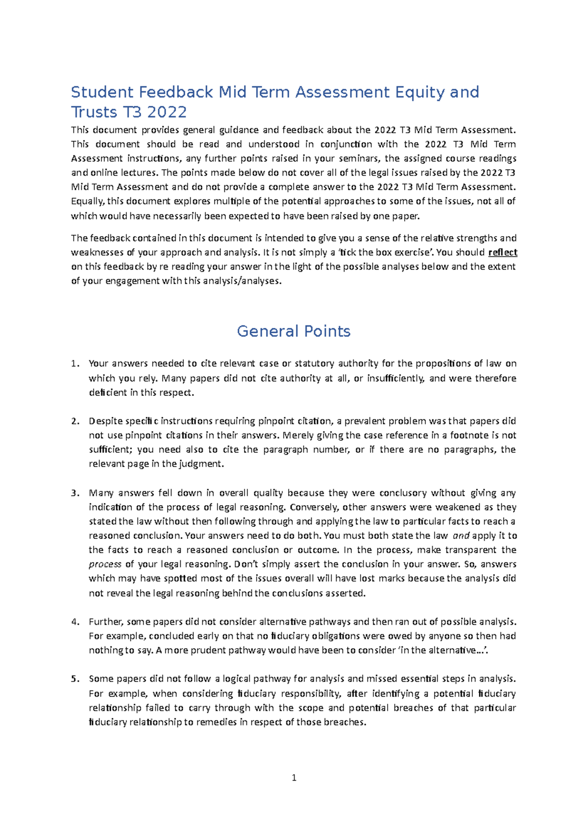 Student Feedback Mid Term T3 2022 - Student Feedback Mid Term ...