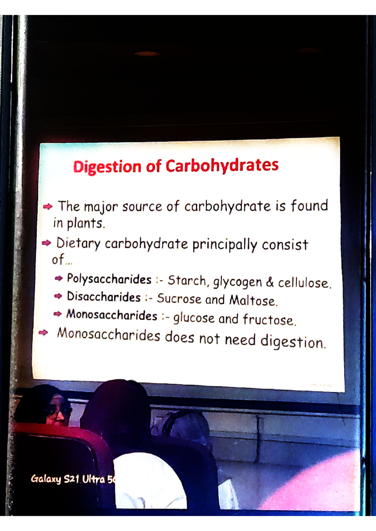Git biochem - Ejeje - Digestion of Carbohydrates The major source of ...