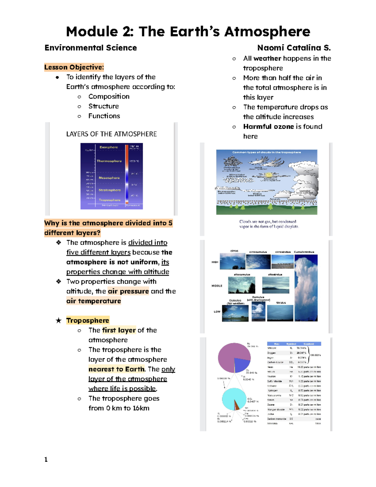 Environmental Science - Module 2 Reviewer - Environmental Science Naomi ...