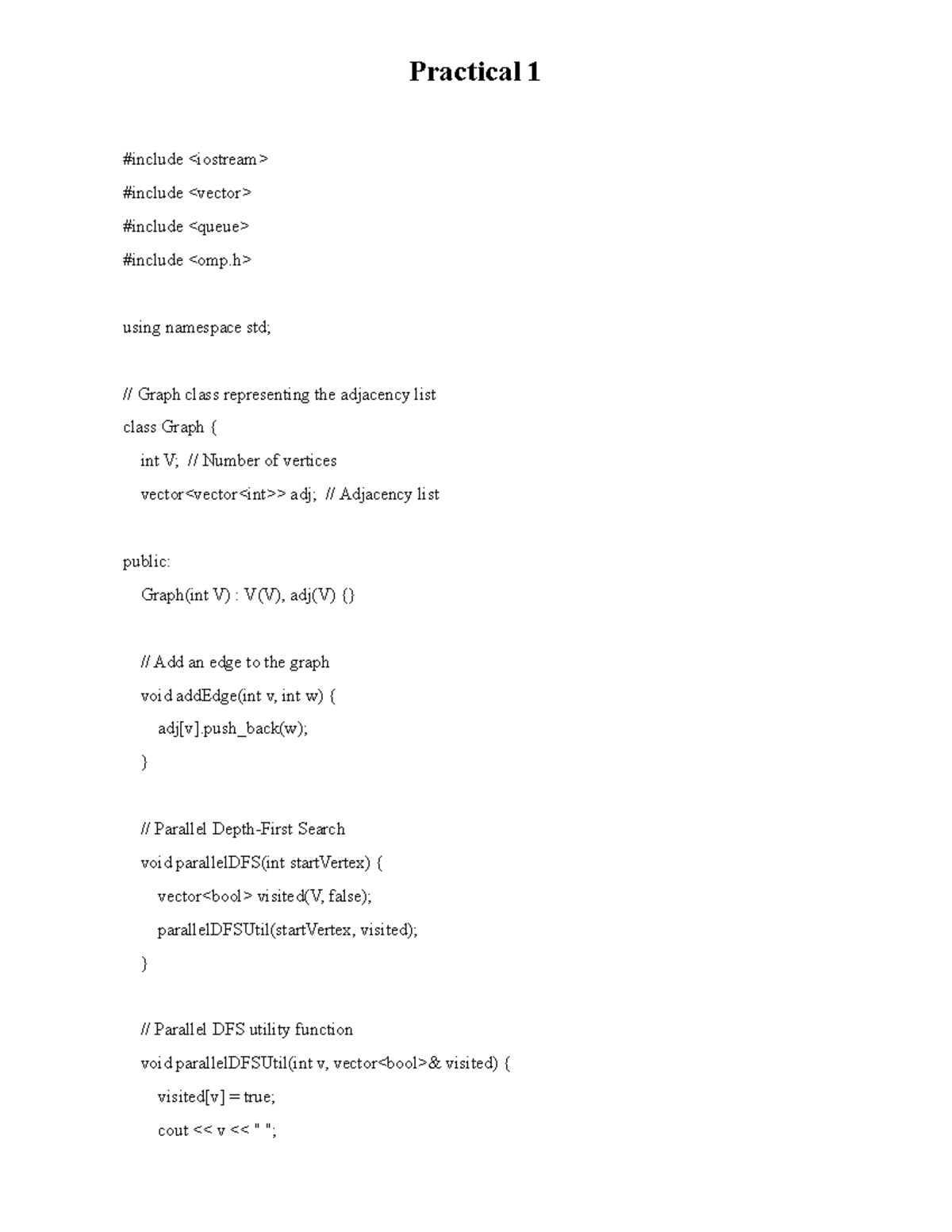 All Hpc Programs - Program - Practical 1 #include #include #include - Studocu