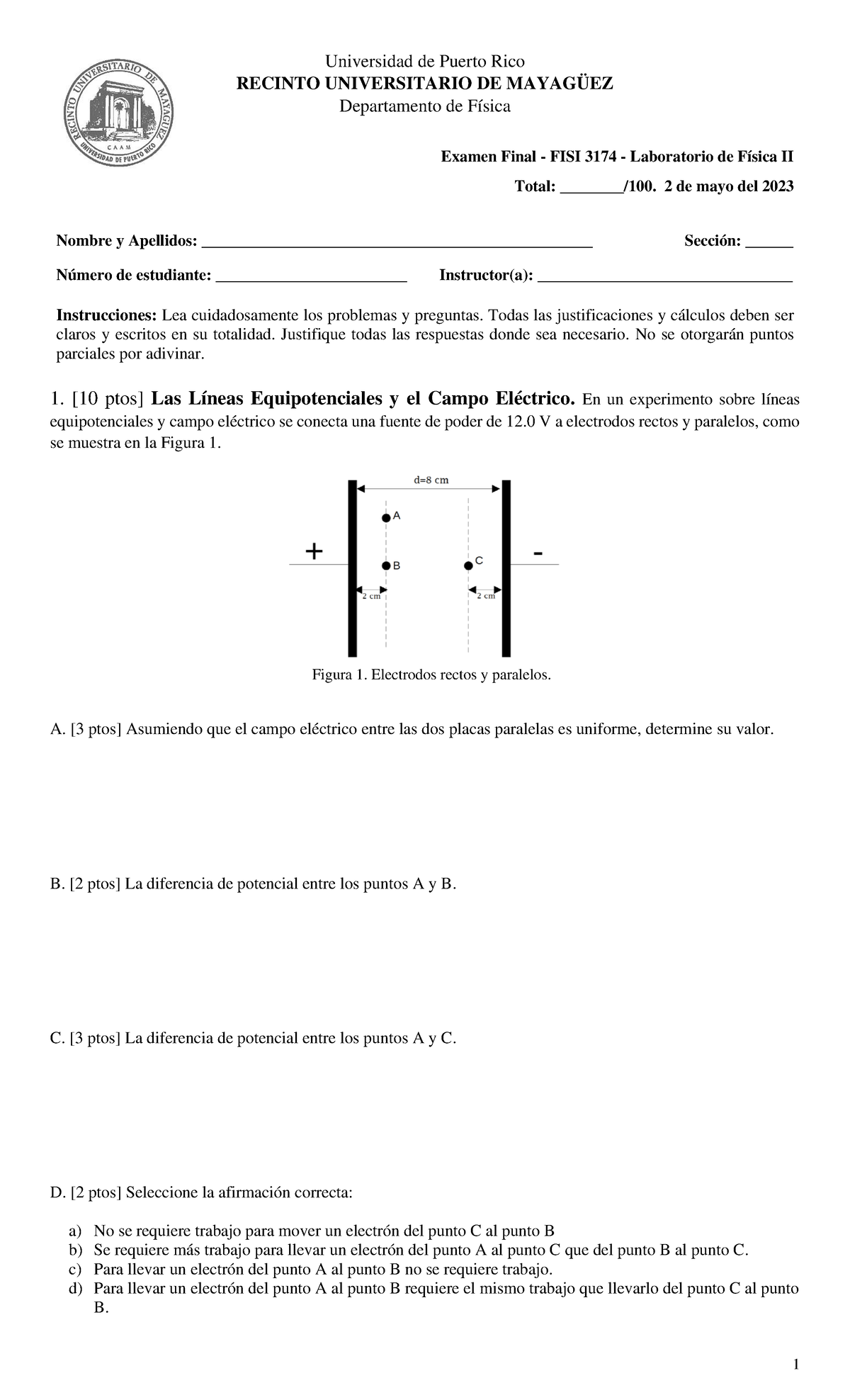 Test Practice Final Exam - Universidad de Puerto Rico RECINTO ...