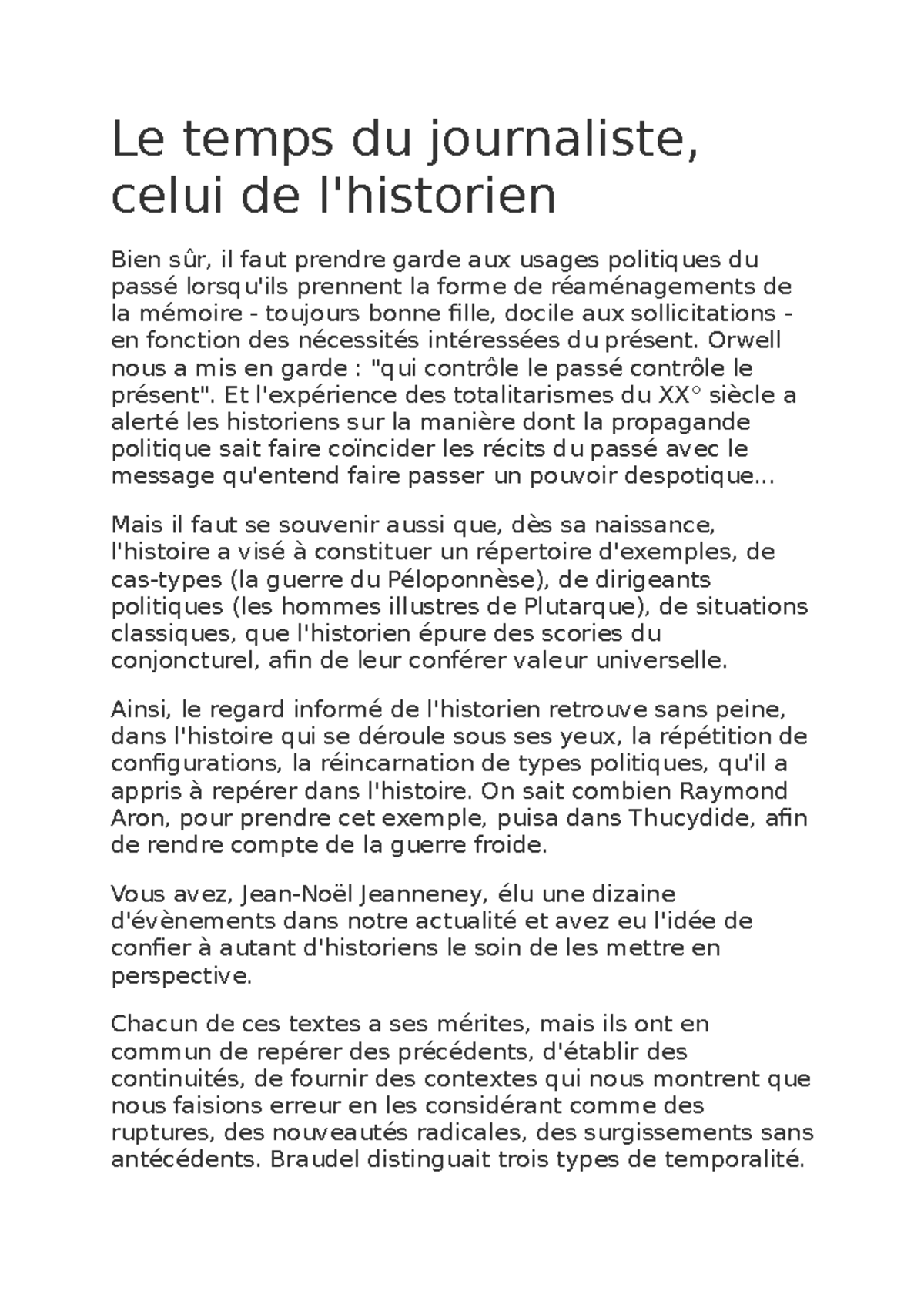Historio - Histoire Culturelle et sociale UVSQ - Le temps du ...