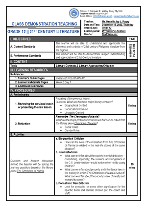 Lesson-4 Lecture-Notes IPHP - Subject: IPHP Lesson 4 Teacher: Ms TOPIC ...