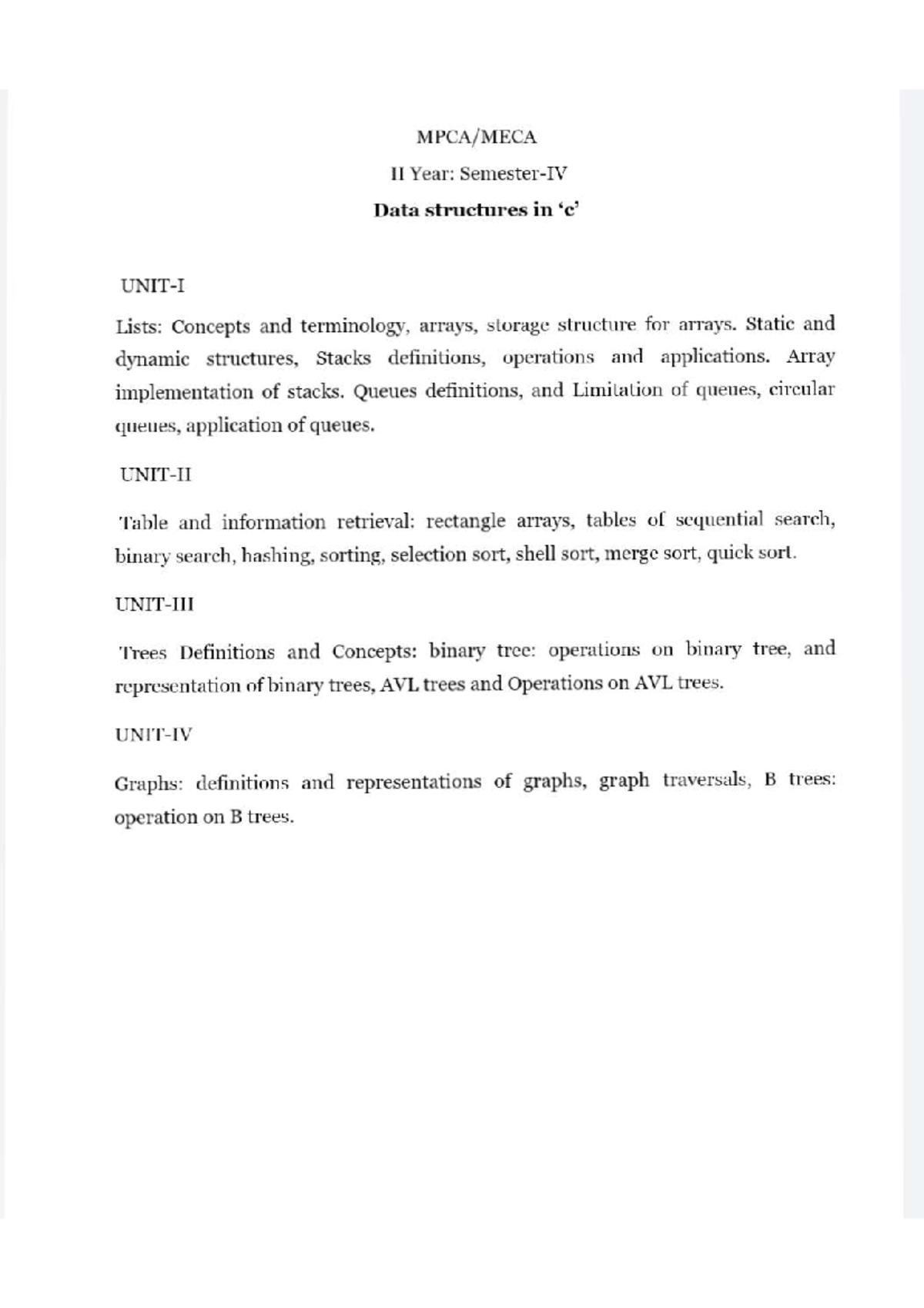 S3 - Mahathma gandhi University - BSc Computer Science - MG University ...