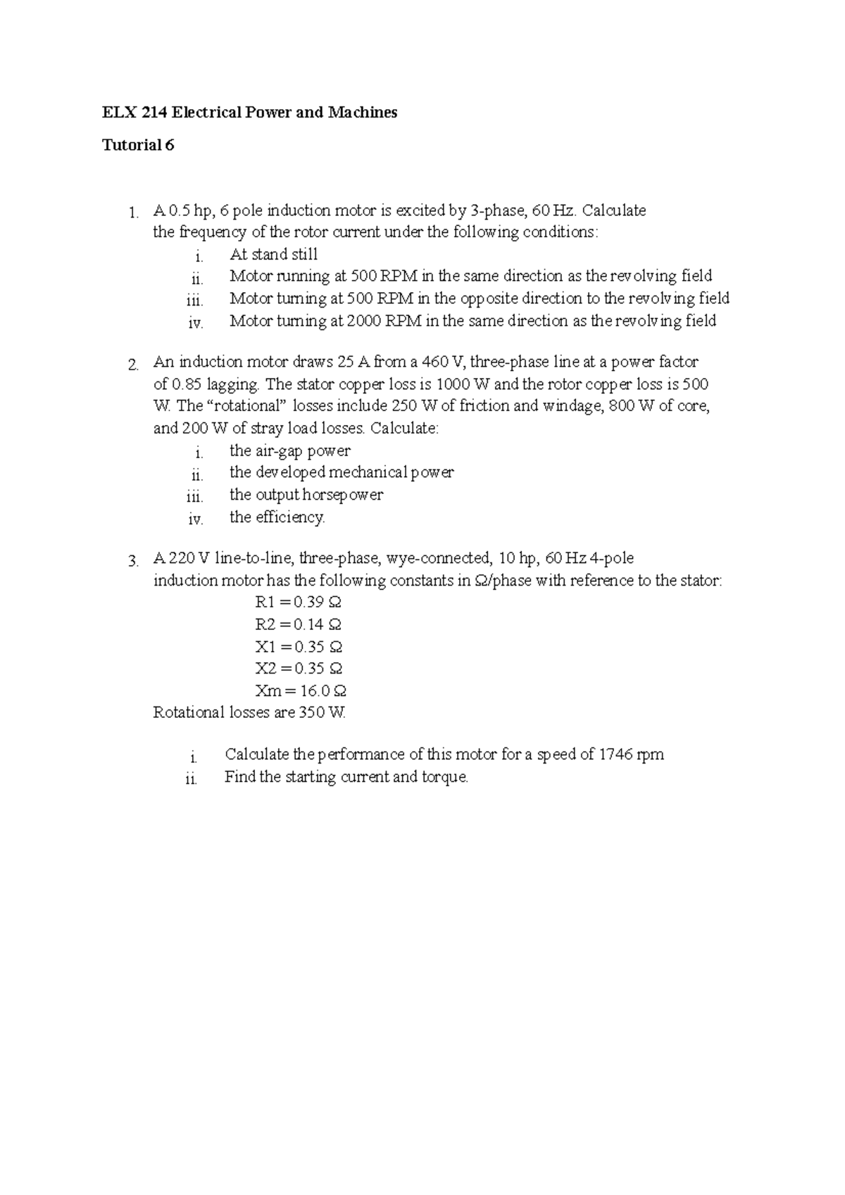 Tutorial 6 In Class Assignment 1 Question And Answer ELX 214 tutorial-6-in-class-assignment-1-question-and-answer-elx-214