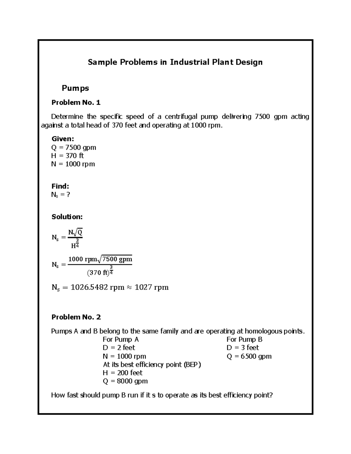 72128727-Sample-Problems-in-Industrial-Plant-Design 2 - Sample Problems ...
